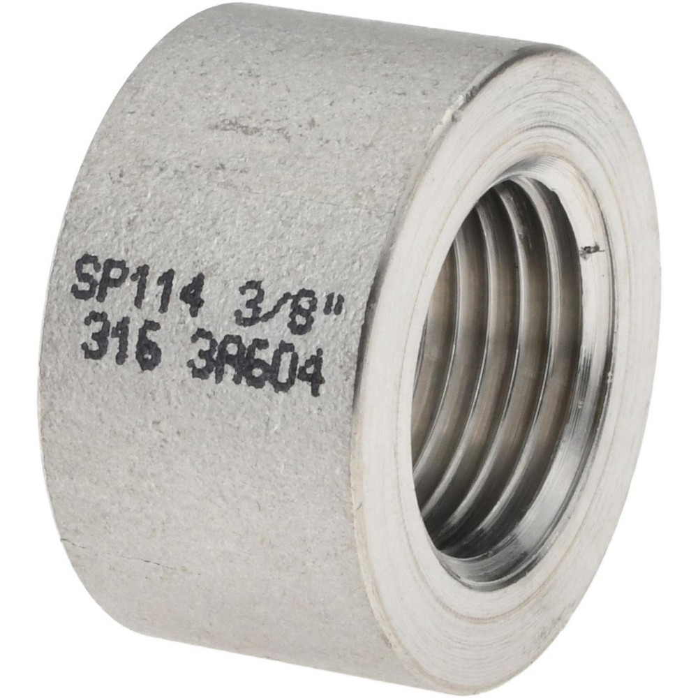 Value Collection - Pipe Half Coupling: 3/8", 316 Stainless Steel | MSC ...