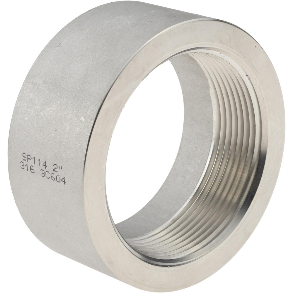 Value Collection - Pipe Half Coupling: 2", 316 Stainless Steel | MSC Direct
