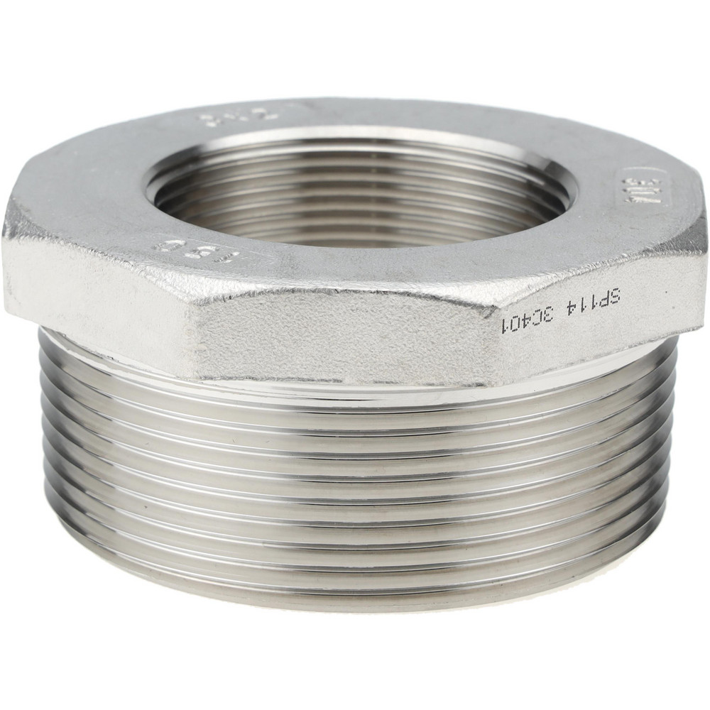 Value Collection - Pipe Hex Bushing: 3", 304 Stainless Steel | MSC Direct