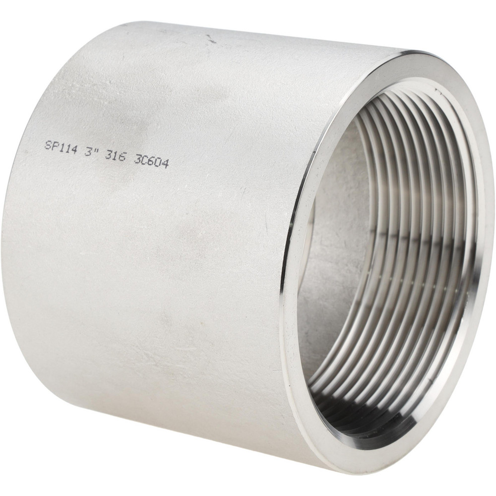Value Collection - Pipe Coupling: 3", 316 Stainless Steel | MSC Direct