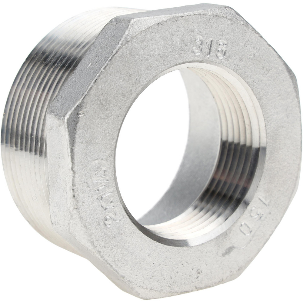 Value Collection - Pipe Hex Bushing: 2", 316 Stainless Steel | MSC Direct