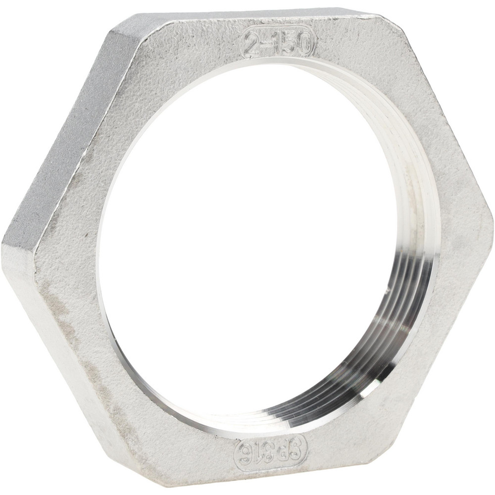 Value Collection - Pipe Lock Nut: 2", 316 Stainless Steel | MSC Direct