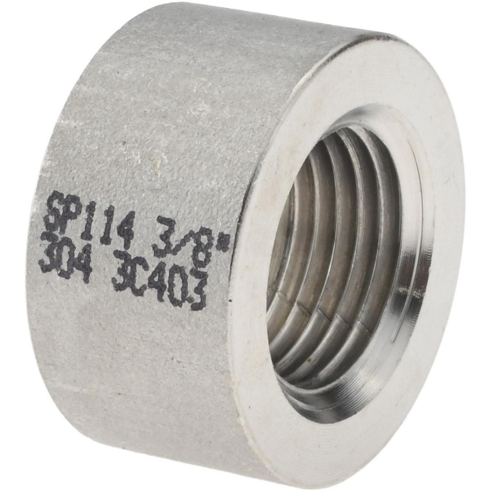 Value Collection - Pipe Half Coupling: 3/8", 304 Stainless Steel | MSC ...