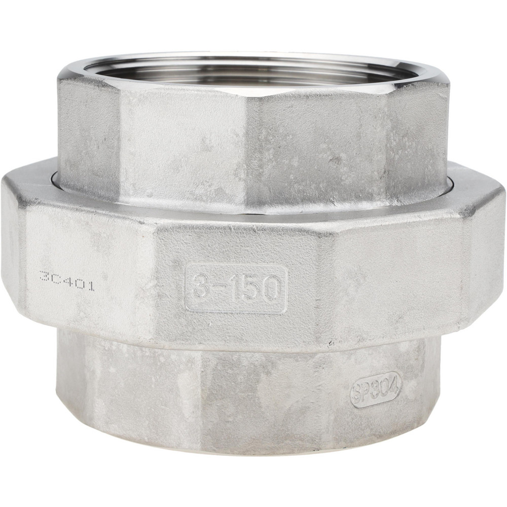 Value Collection - Pipe Union: 3", 304 Stainless Steel | MSC Direct