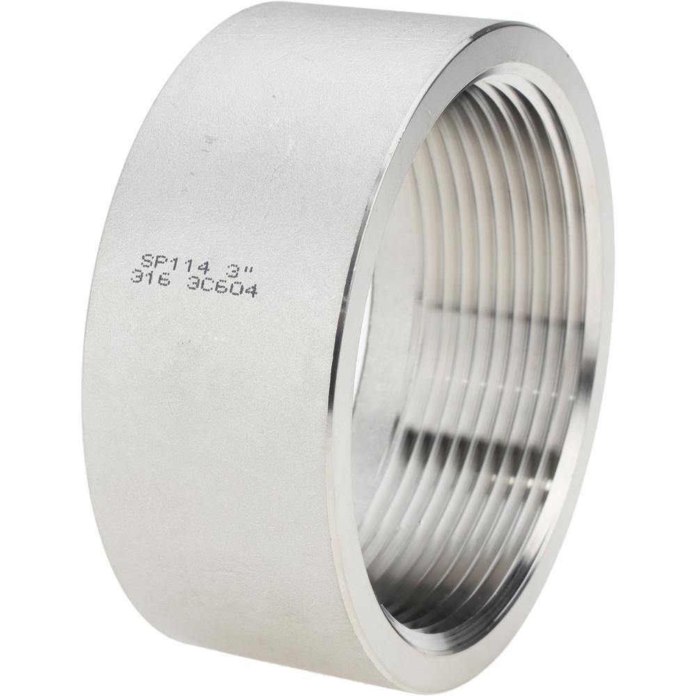 Value Collection - Pipe Half Coupling: 3", 316 Stainless Steel | MSC Direct