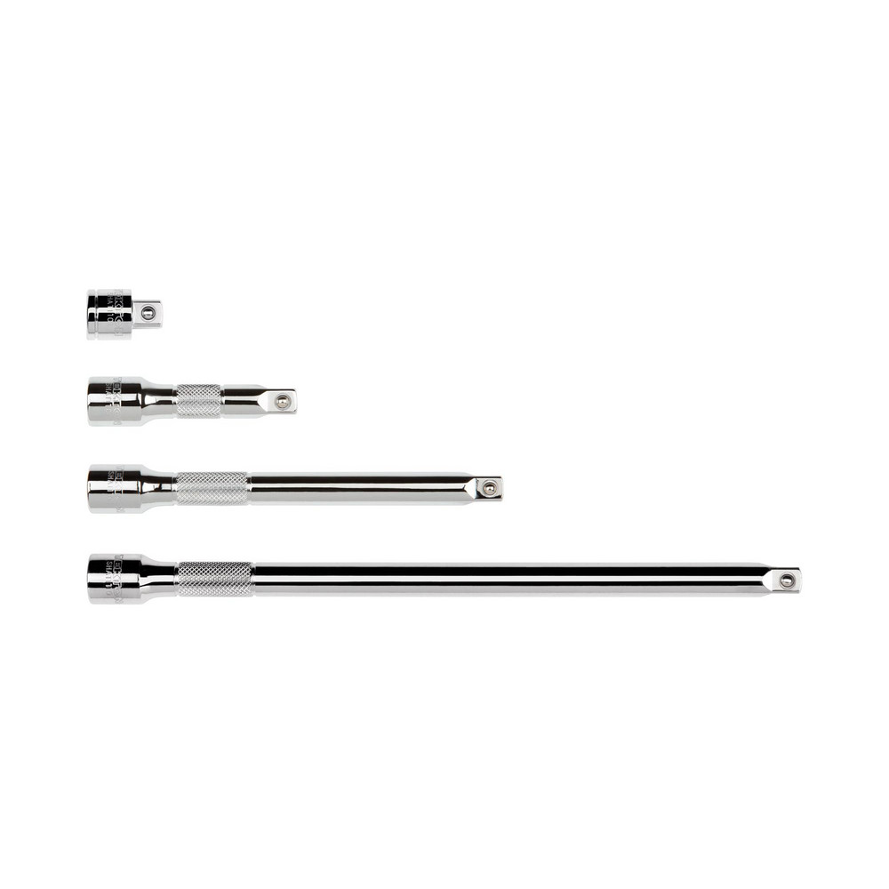 Tekton - 4-pc 3/8 in Drive Extension Set (1, 3, 6, 10 in) | MSC Direct