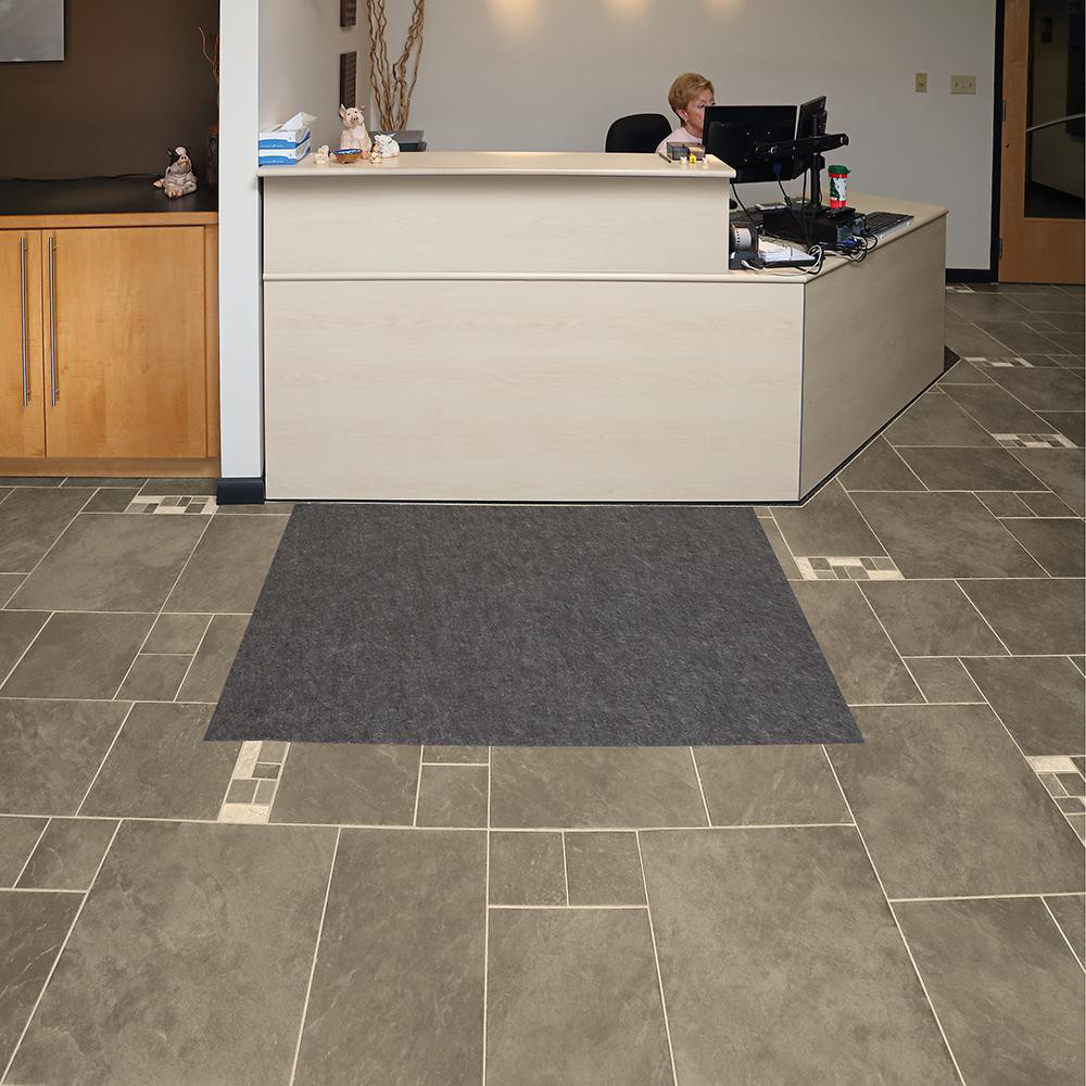 New Pig - Grippy Floor Mat: 50' Long, 36' Wide, Polypropylene Surface ...