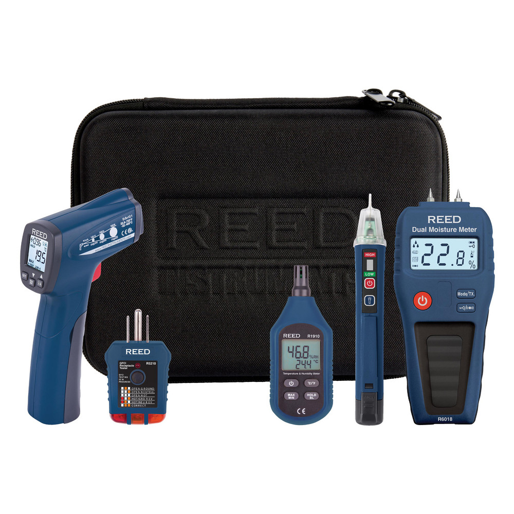 REED Instruments - Electrical Test Equipment Home Inspection Kit: 6 Pc ...