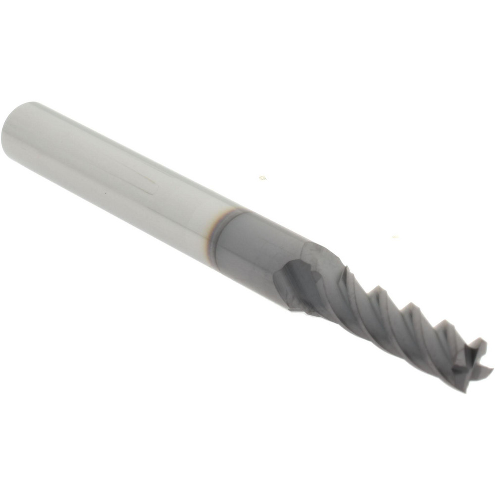 Accupro - Square End Mill: 4.5 mm Dia, 16 mm LOC, 2 Flute, Solid ...