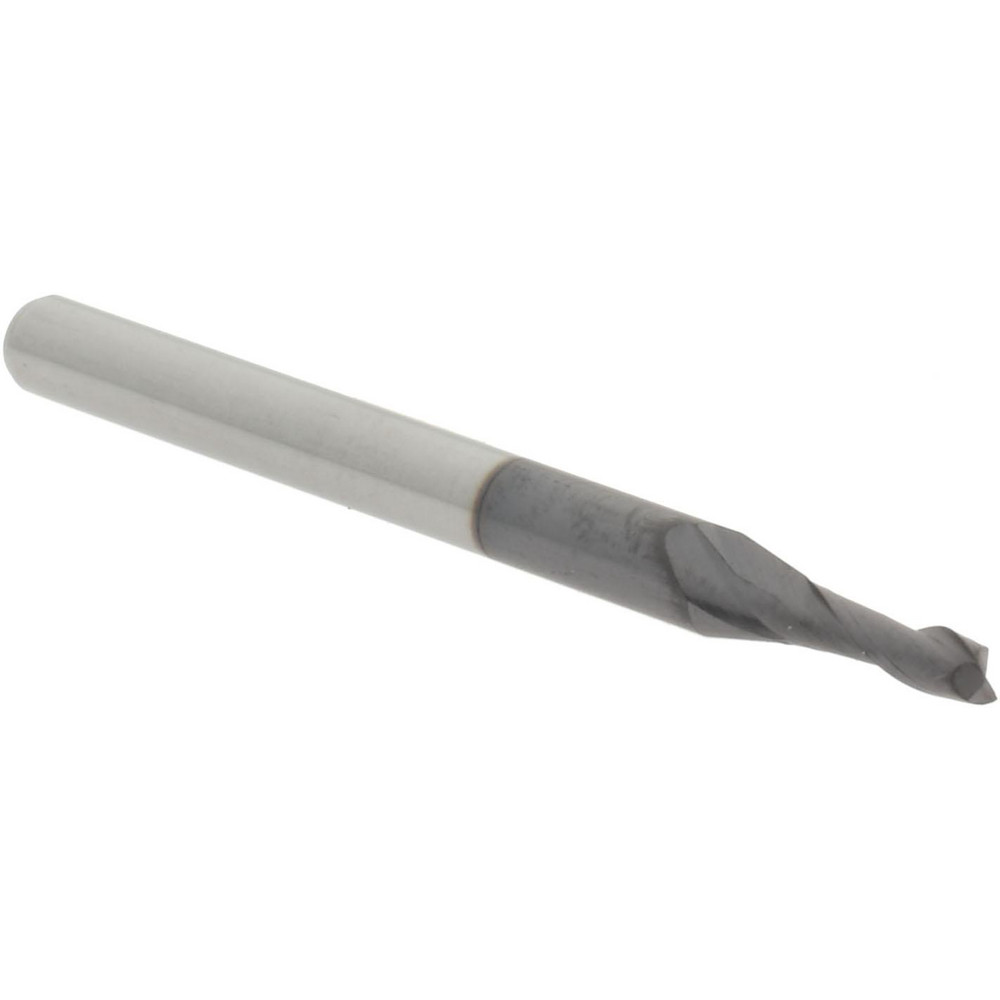 Accupro - Square End Mill: 5/64" Dia, 1/4" LOC, 2 Flute, Solid Carbide ...