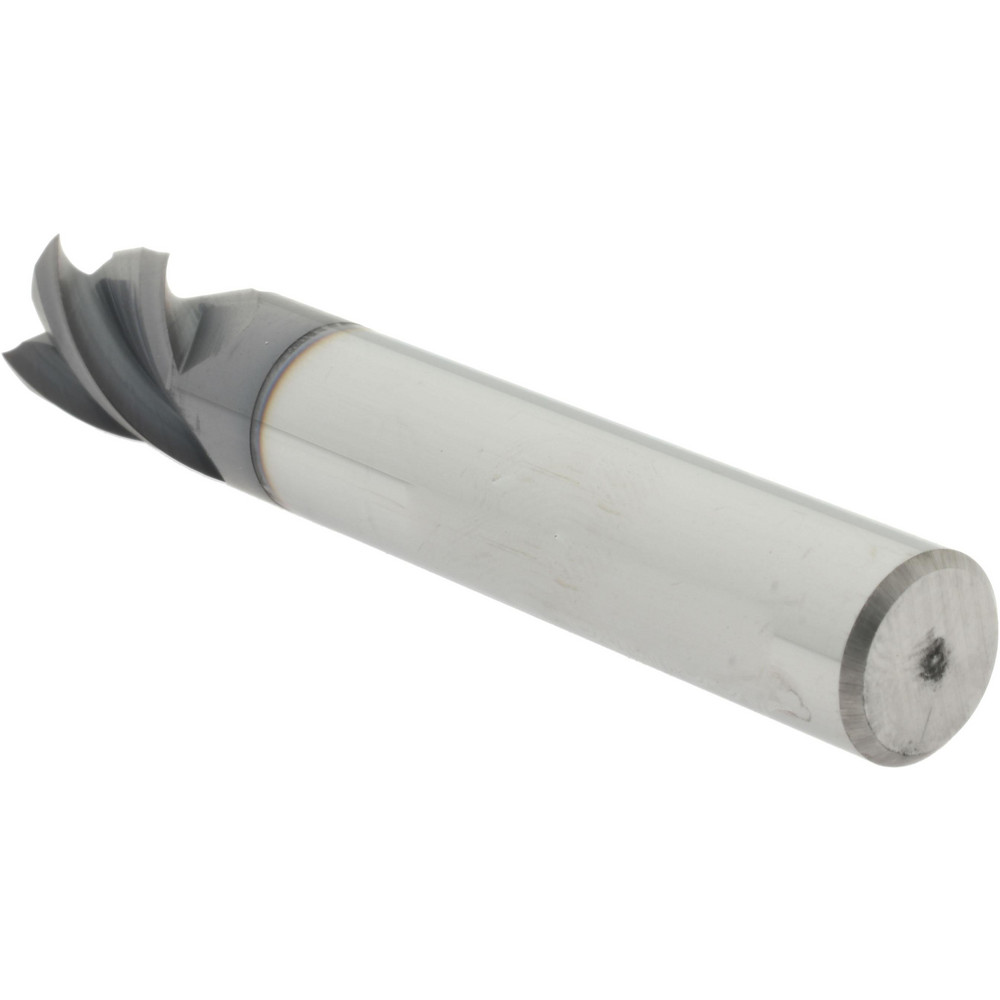 Accupro - Square End Mill: 12.00 mm Dia, 16.00 mm LOC, 4 Flute, Solid ...