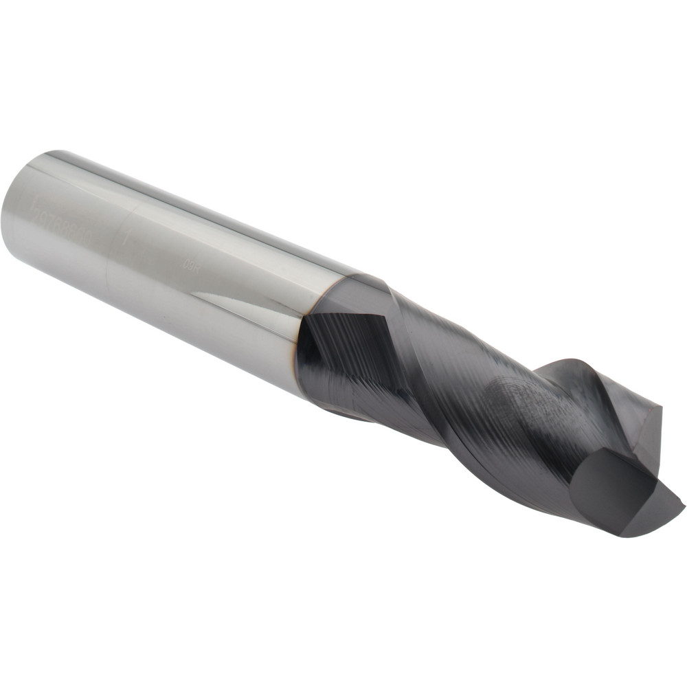 Accupro - Square End Mill: 1" Dia, 2" LOC, 2 Flute, Solid Carbide | MSC ...