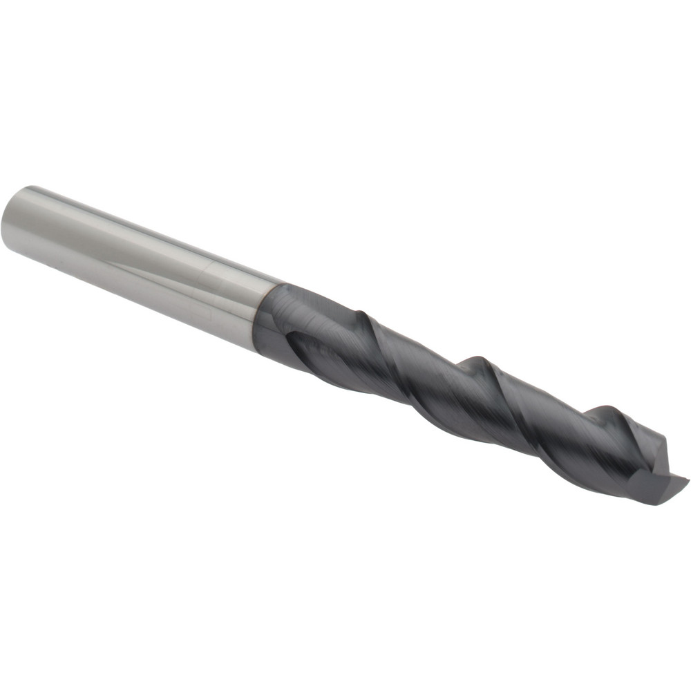 Accupro - Square End Mill: 3/8" Dia, 1" LOC, 3 Flute, Solid Carbide ...
