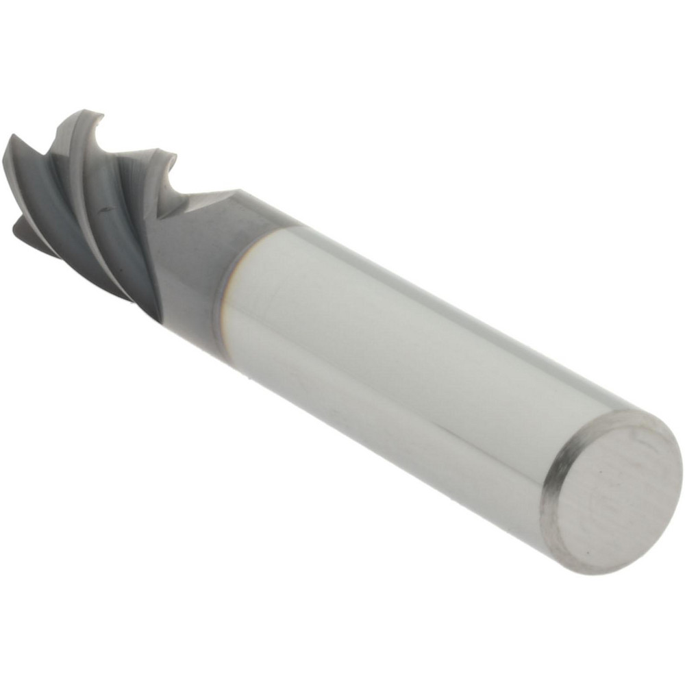 Accupro - Corner Radius End Mill: 5/16" Dia, 1/2" LOC, 0.0200" Radius, 4 Flute, Solid Carbide ...