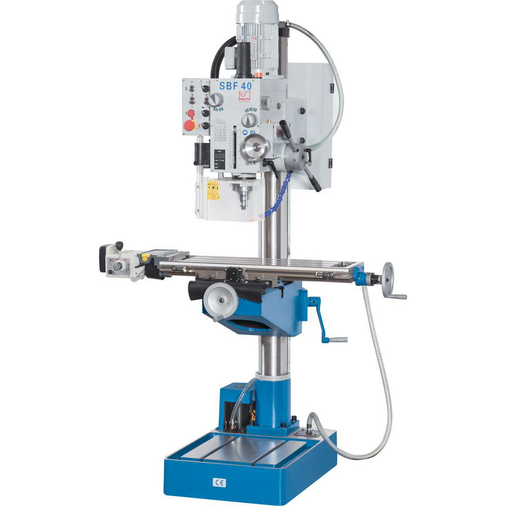 Knuth - Mill Drill Machines; Spindle Speed Control: Geared Head ...