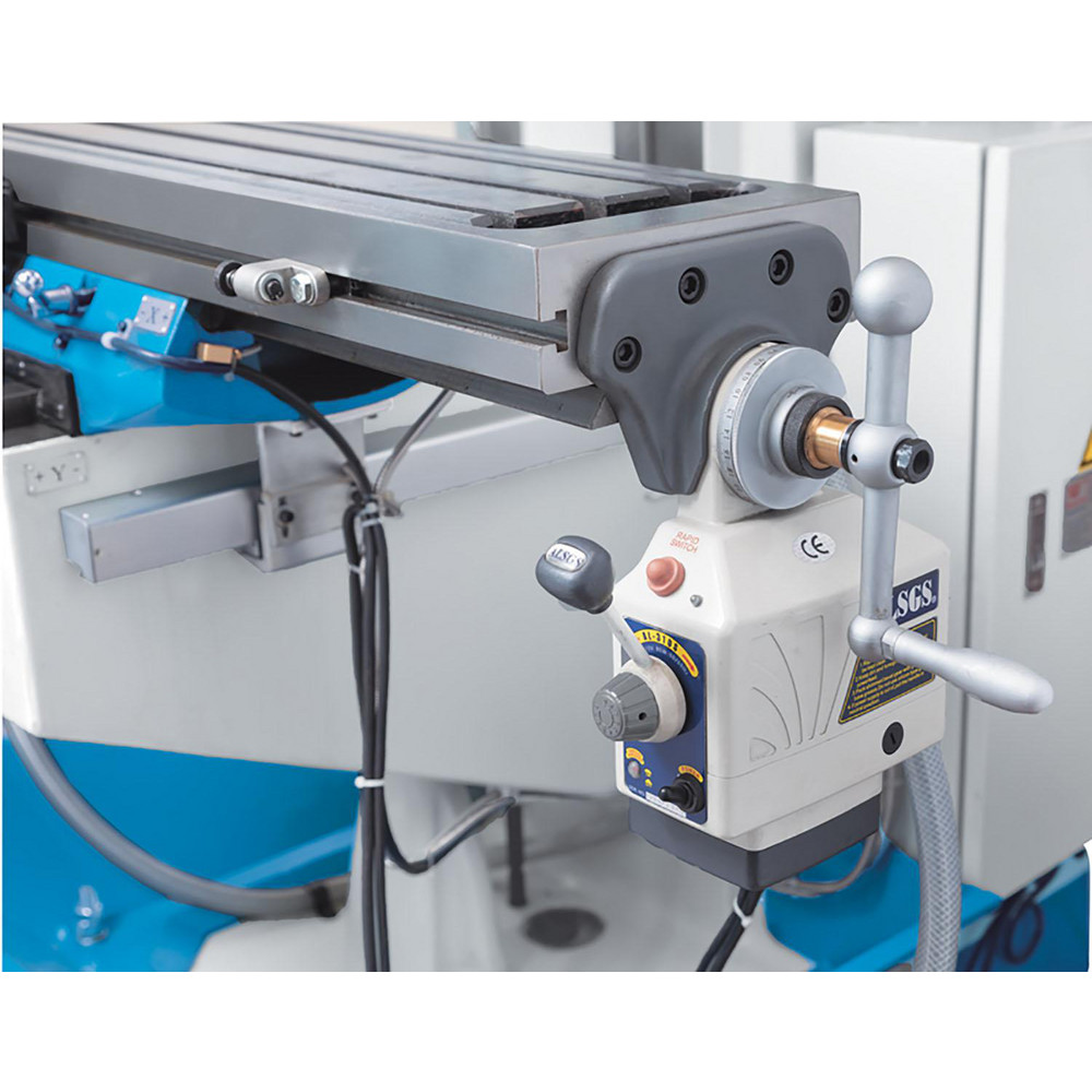 Knuth - 9" x 49" Knee Milling Machine: 3.00 hp, Frequency | MSC Direct