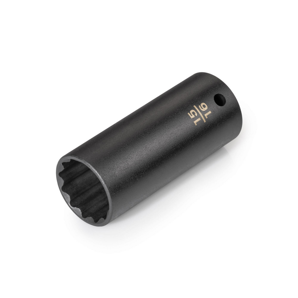 Tekton - Impact Socket: 1/2" Drive, 15/16" Socket, Hex Drive | MSC Direct