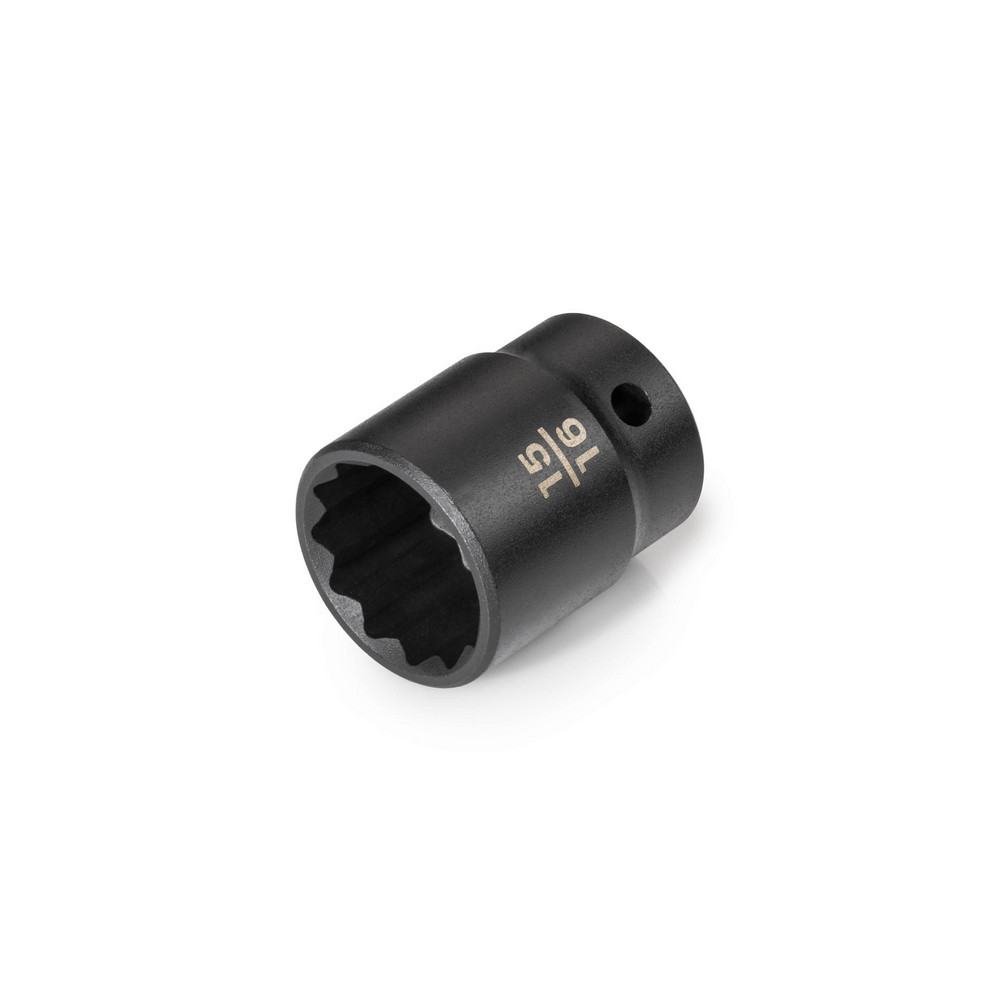 Tekton - Impact Socket: 1/2" Drive, 15/16" Socket, Hex Drive | MSC Direct