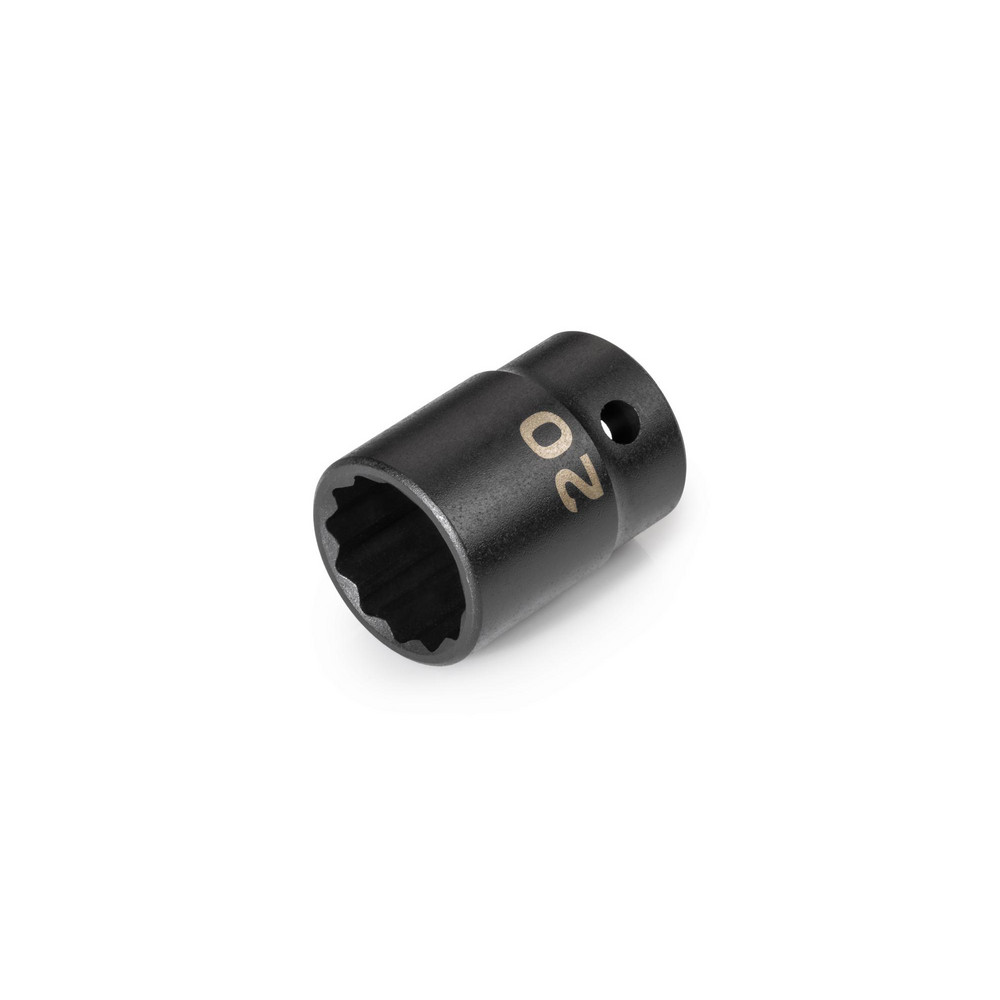 Tekton - Impact Socket: 1/2" Drive, 20 mm Socket, Hex Drive | MSC Direct