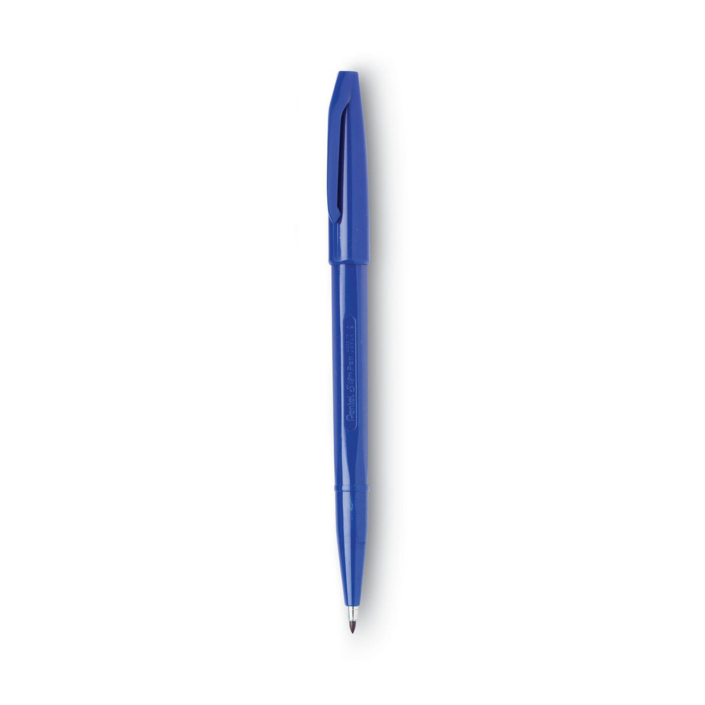 Pentel Arts - Permanent Marker: Blue, Bullet Tip | MSC Direct