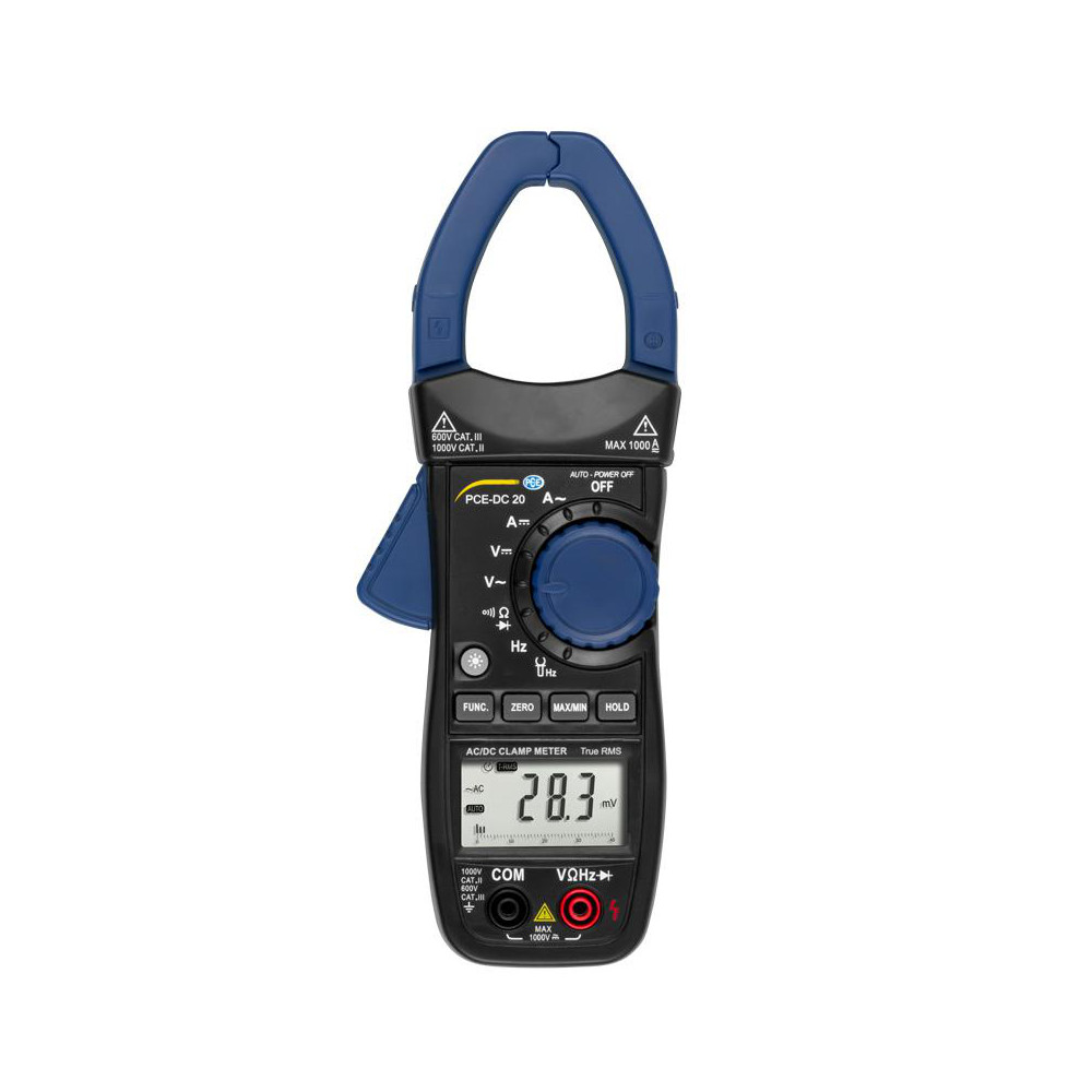 PCE Instruments - Multimeters: Multimeter Type: Digital, Current ...