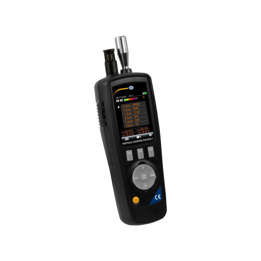 PCE Instruments - Gas & Refrigerant Detectors: Particle Counter ...