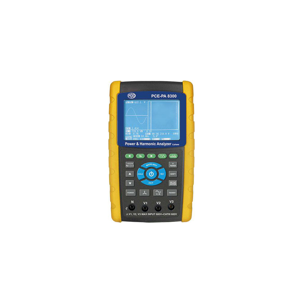 PCE Instruments - Power Meters; Meter Type: Power Quality Analyzer ...