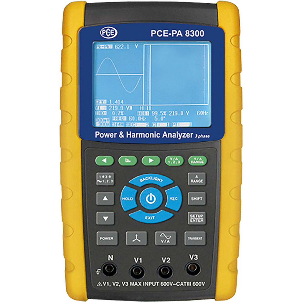 PCE Instruments - Power Meters; Meter Type: Power Quality Analyzer ...