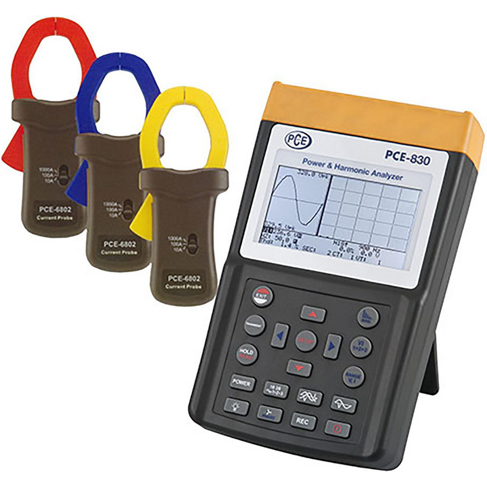 PCE Instruments - Power Meters; Meter Type: Power Quality Analyzer ...