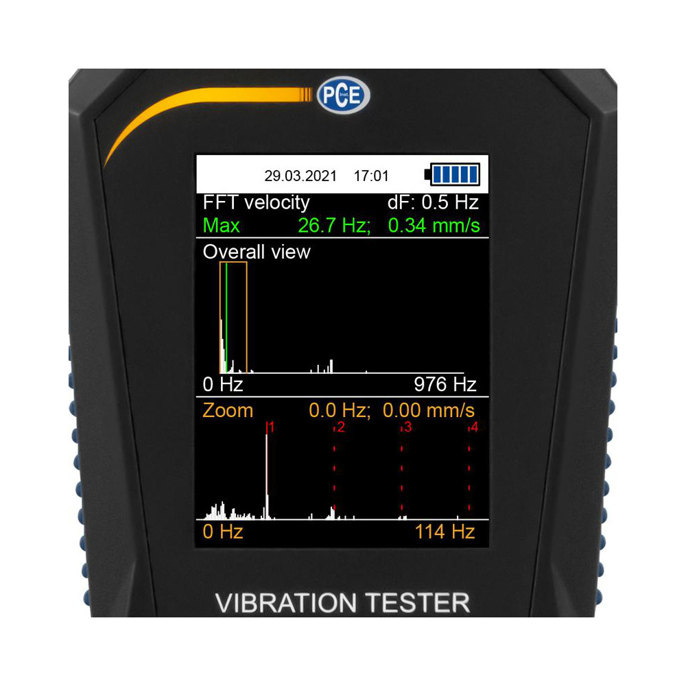 PCE Instruments - Vibration Meters; Meter Type: Vibration Meter ...