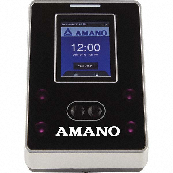 Amano - Time Clocks & Time Recorders: Punch Type: Biometric; Power ...