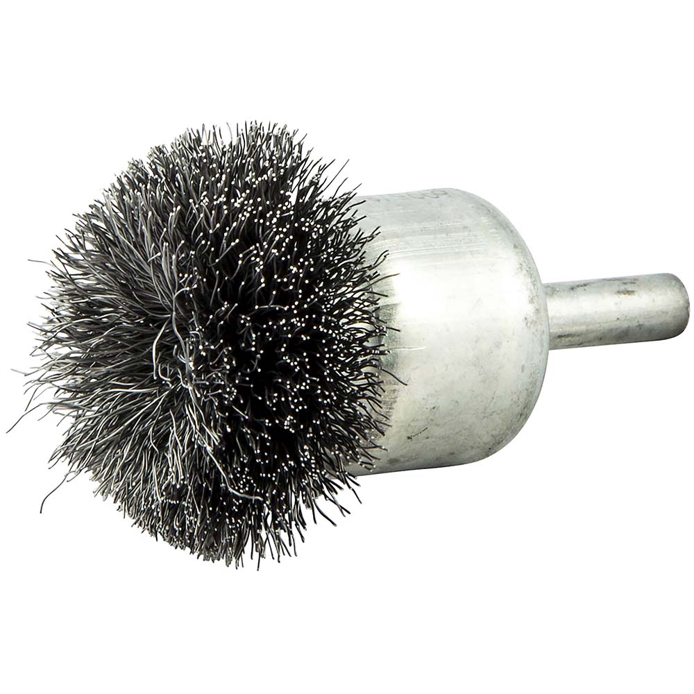 Norton - 1-1/2" Diam Carbon Steel Crimped End Brush - 29992831 - MSC ...