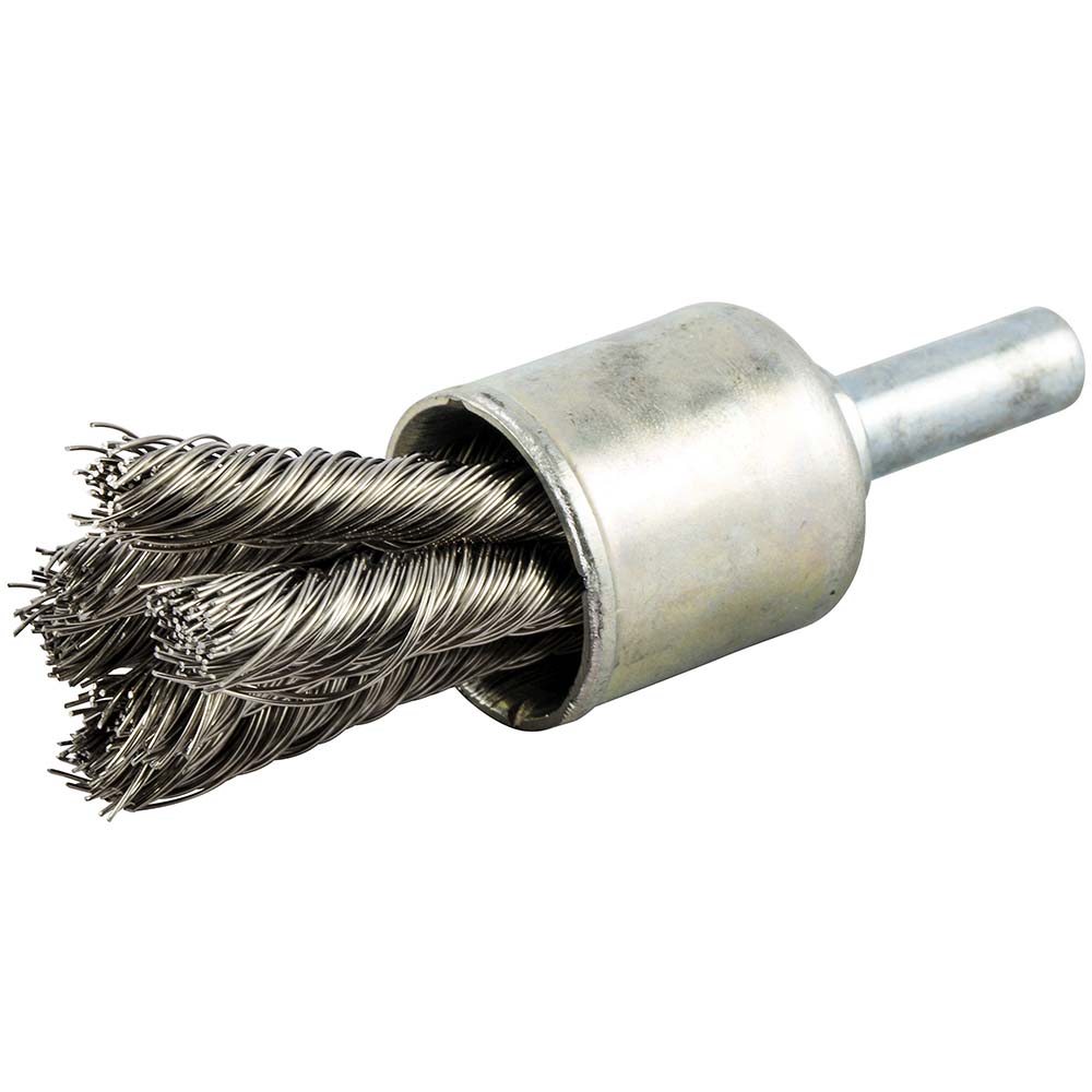 Norton - 3/4" Diam Stainless Steel Knotted End Brush - 29992864 - MSC ...