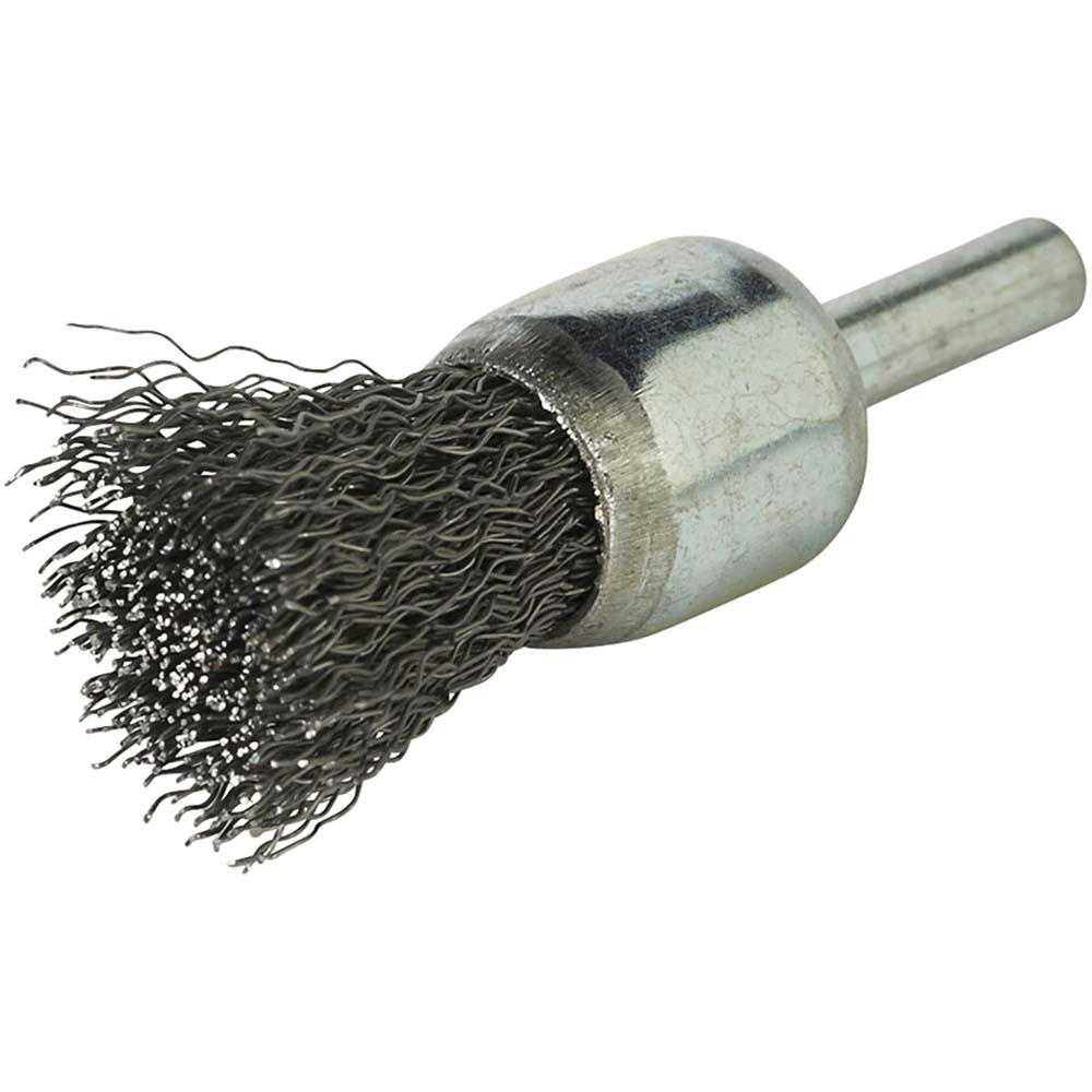 Norton - 1" Diam Carbon Steel Crimped End Brush - 29993144 - MSC ...