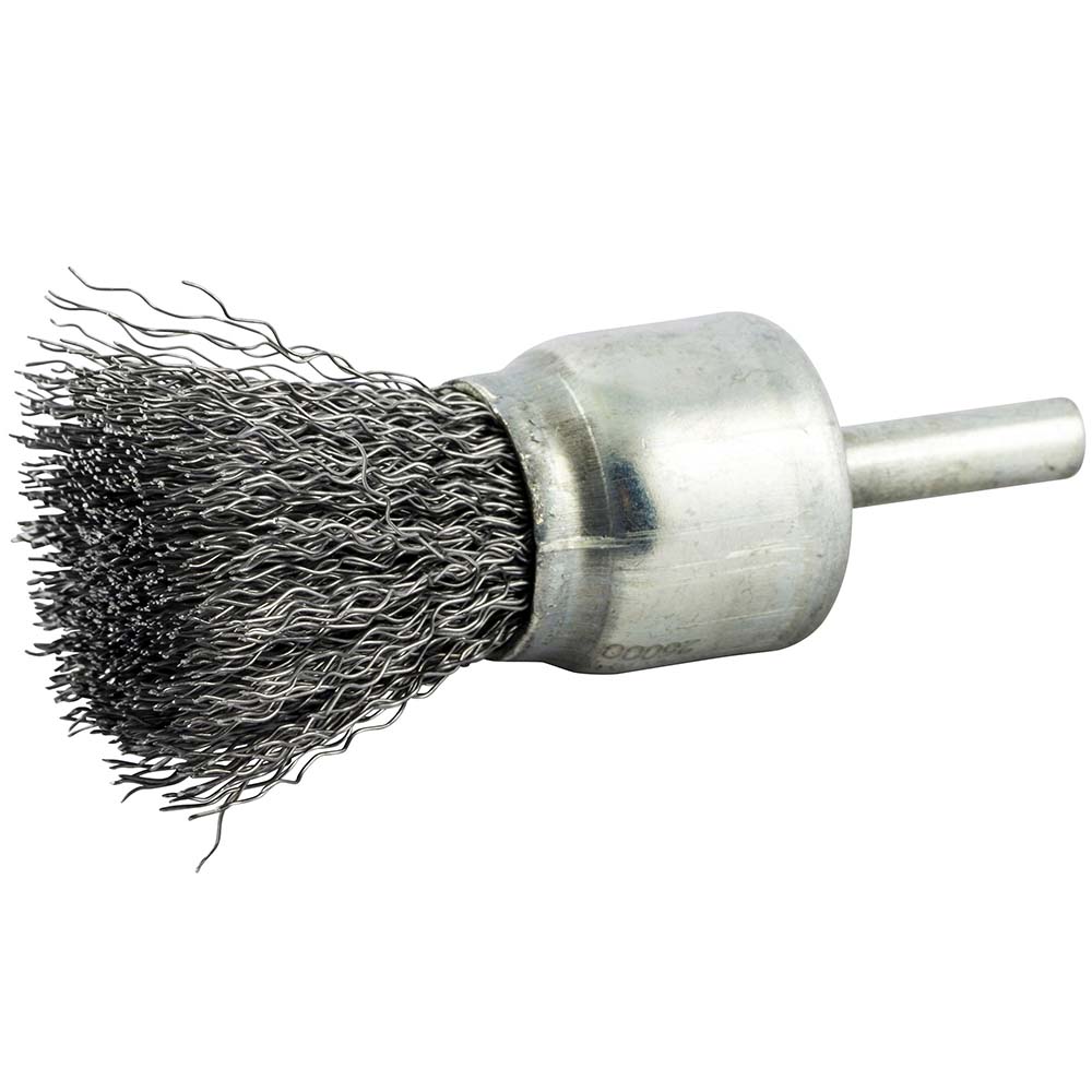 Norton - 1" Diam Carbon Steel Crimped End Brush - 29993383 - MSC ...