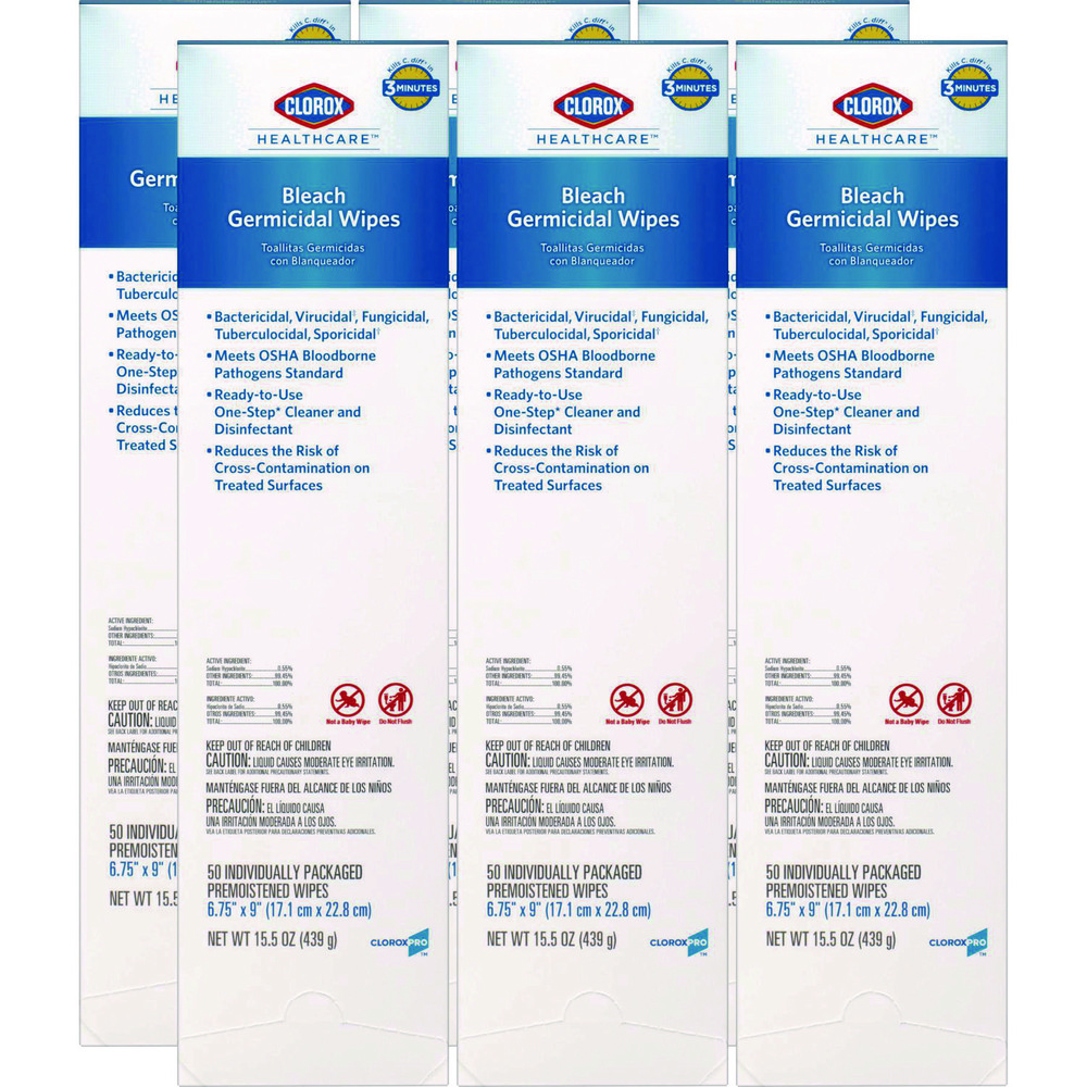 Clorox Healthcare - Clorox Healthcare Disinfecting Wipes: Pre-Moistened ...