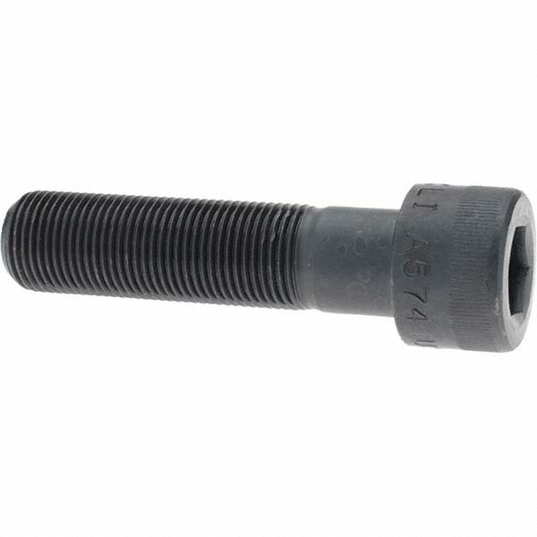 Made in USA - Hex Socket Cap Screw: 1-12, 5" Length Under Head, ASTM ...