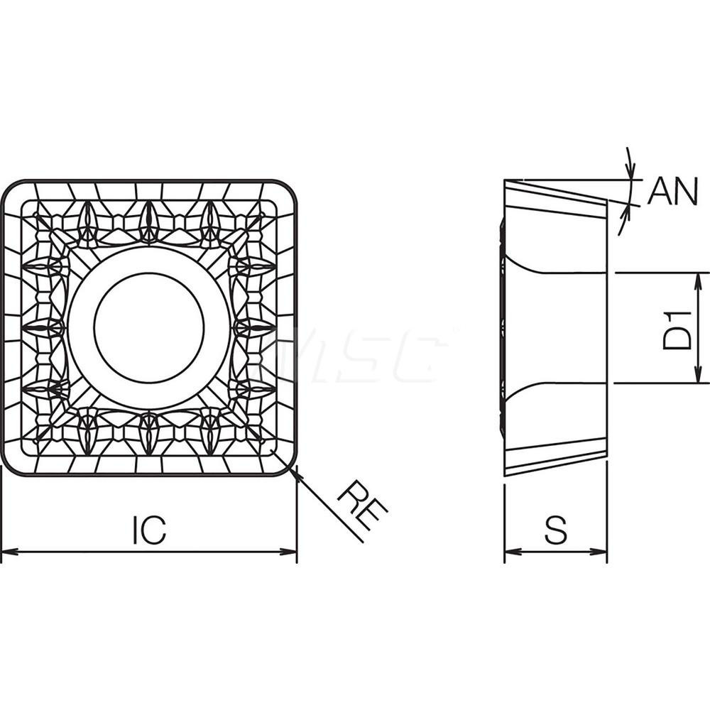 Kyocera - Milling Inserts; Insert Style: SPMT ; Insert Size: 180616 ...