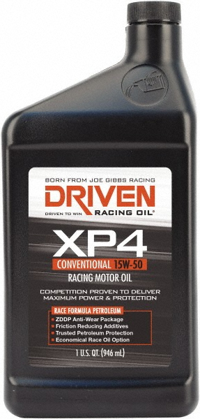 Joe Gibbs Driven Racing Oil - 1 Quart Conventional Racing Oil | MSC Direct