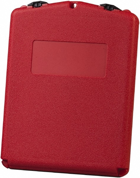 Justrite® - 1 Pc Certificate & Document Holder: Red | MSC Direct