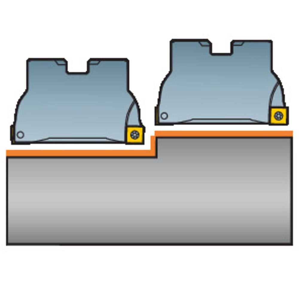 Sandvik Coromant - Indexable Square-Shoulder Face Mill: MS20-AR051R19 ...
