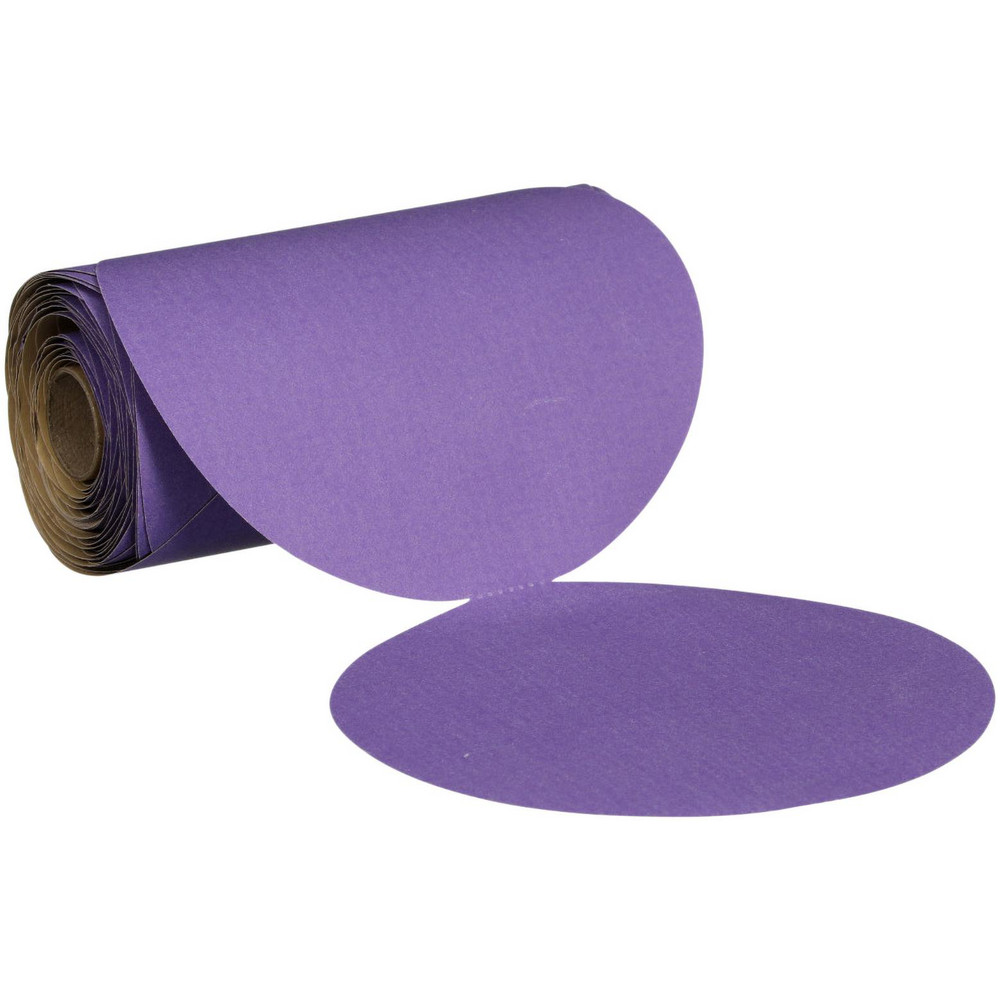 3M - 6" Dia PSA Disc Roll: 320 Grit, Precision Shaped Ceramic | MSC Direct