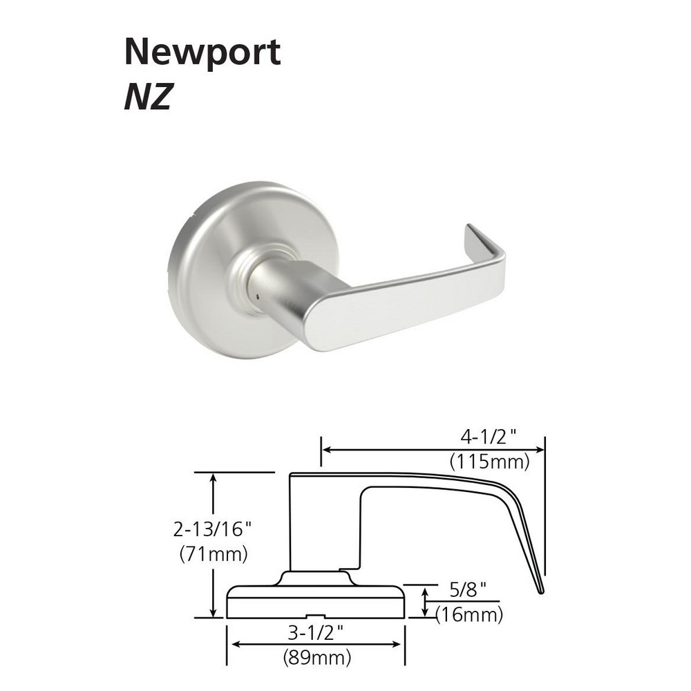 Corbin Russwin - Lever Locksets: Lockset Type: Entrance; Key Type ...