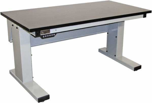 Proline - Stationary Work Bench: 72" Wide, 30" Deep, 30-1/2" High, 1000 ...
