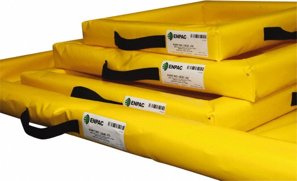Enpac - Containment Collapsible Berm Unit: 20 gal Capacity, 2' Long, 4 ...