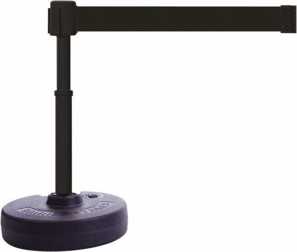 Banner Stakes - Barrier Post Base & Stanchion: 22 to 42" High, Round ...