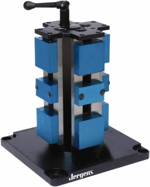 Jergens - Self-Centering Vise: 6.0000" Jaw Width, 10.0000" Max Jaw ...