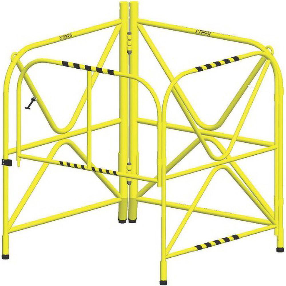MSA - Fall Protection Manhole Guard Rail: Use with Fall Protection ...