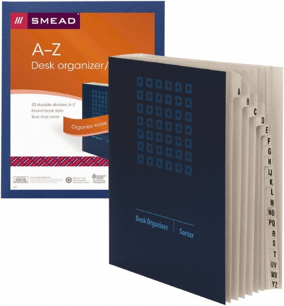 SMEAD - Index Folder: Legal, Navy Blue | MSC Direct