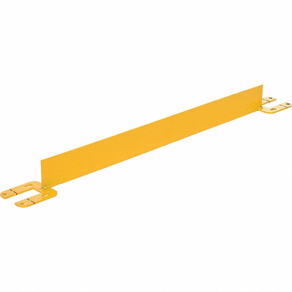 Vestil - Channel Guard Rail: Yellow, Steel | MSC Direct